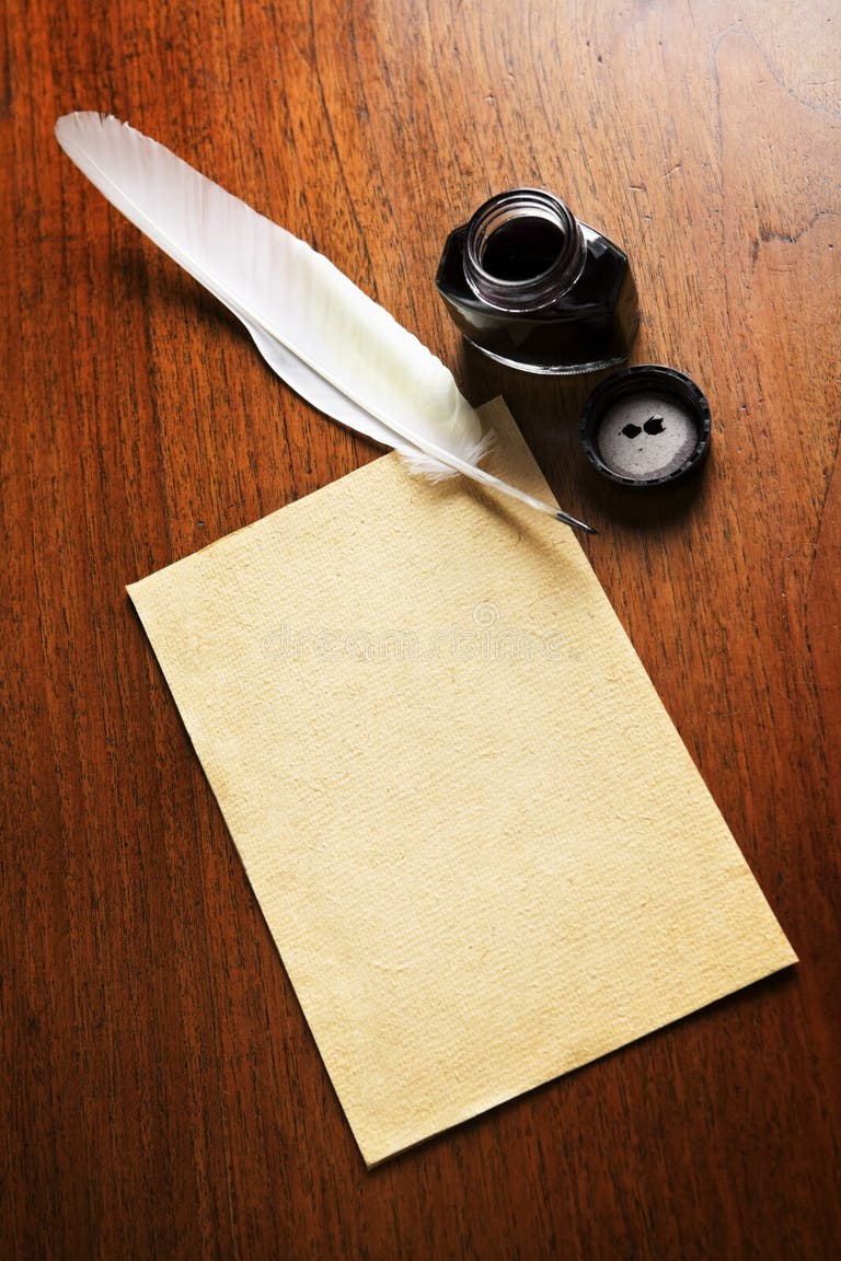 1,184 Old Parchment Quill Table Stock Photos - Free & Royalty-Free ...
