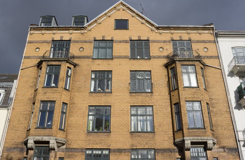 Old block of flats stock image. Image of denmark, architecture - 16868795 Old block of flats stock image. Image of denmark, architecture - 16868795