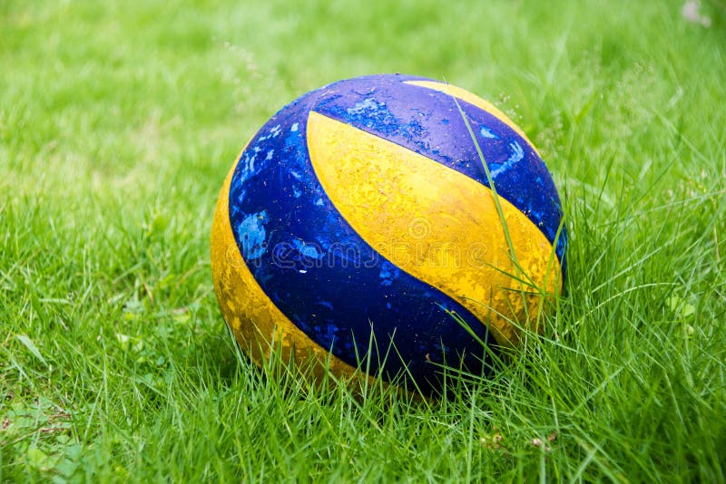 Old Ball stock photo. Image of outdoor, ball, closeup - 100507188
