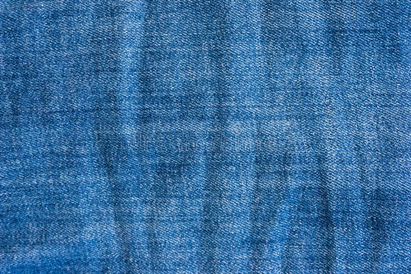 Old Blue Denim Fabric Background Texture Stock Image - Image of cotton ...