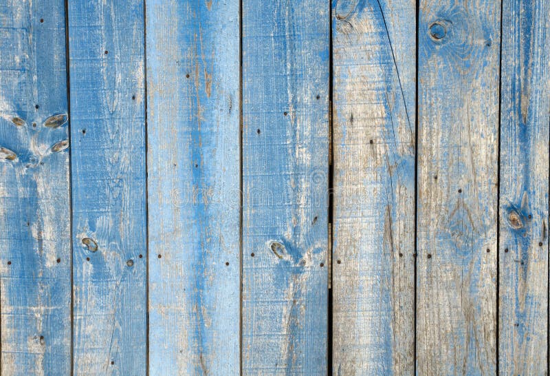 Old Blue Distressed Wooden Wall Stock Image - Image of pattern ...