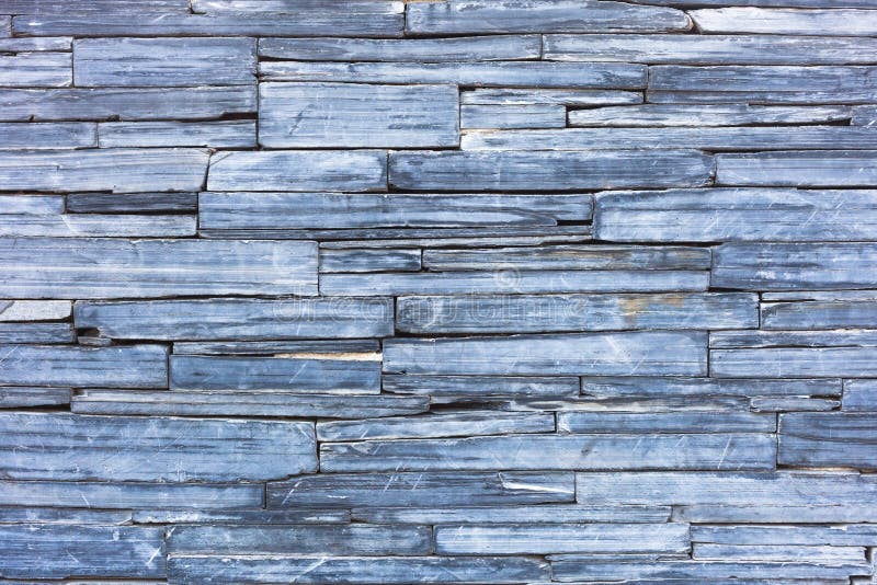 Old Blue Modern Pattern of Stone Wall Decorative Surfaces Stock Image ...