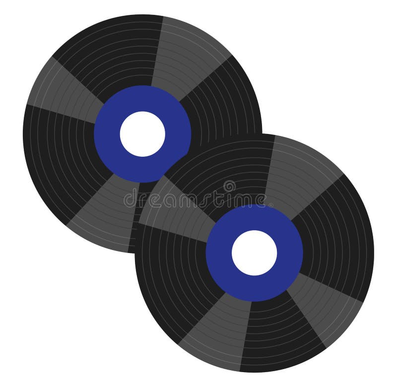 Music Discs Background Means Playing Rock and Bubbles Stock ...