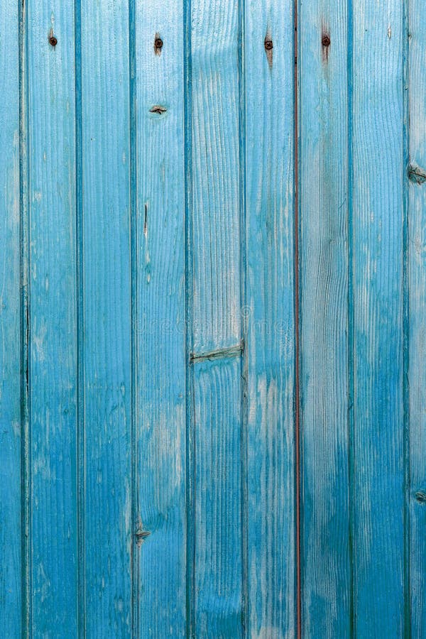 Old Blue Painted Board with Natural Patterns Stock Photo - Image of ...