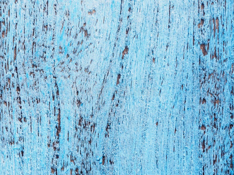 Old Blue Painted Timber Wood Texture Stock Image - Image of nature ...