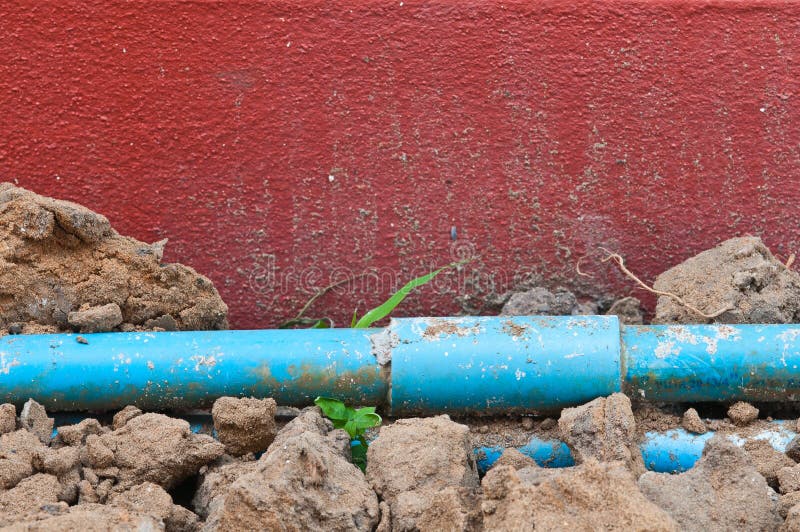 Old blue pipe stock image. Image of circle, system, pipe - 29278113