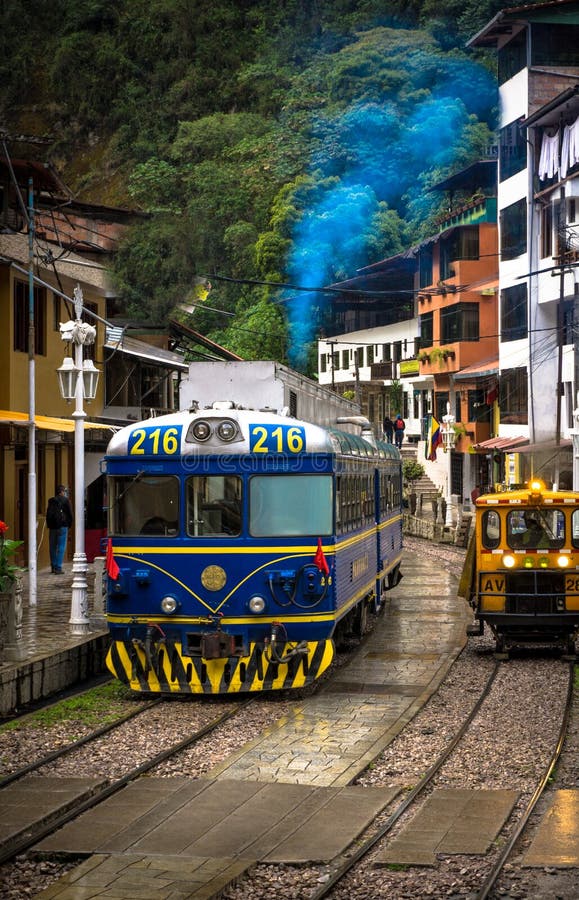 Old Blue Railway Train Subway Stock Image - Image of indian ...