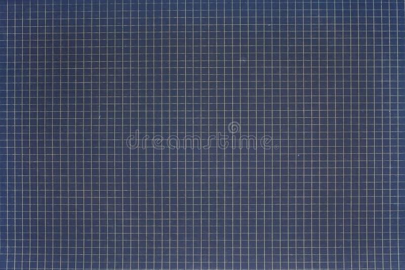 Old Blue Sheet of Paper with Grid Stock Photo - Image of industry ...