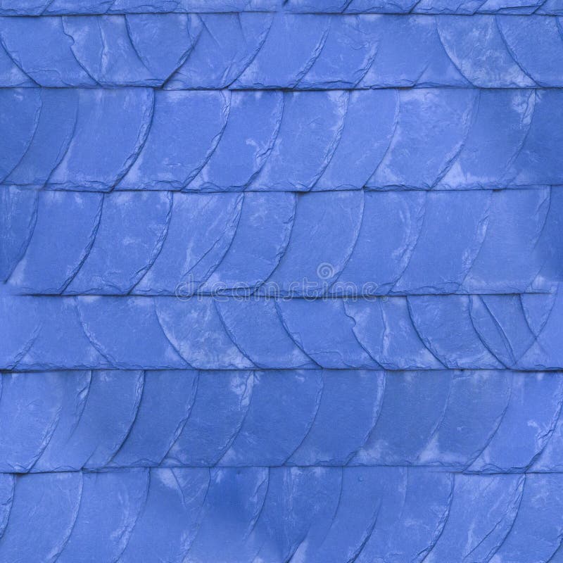 The Old Blue Tile Wall. Blue Stone Background. the Texture of the Tile ...