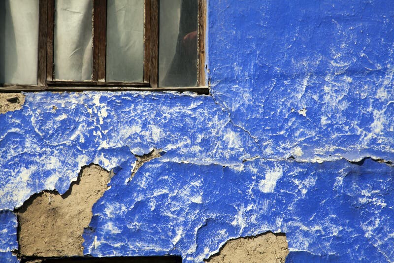 Old blue wall stock photo. Image of blue, historical - 60164256