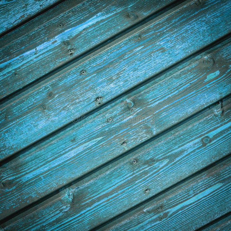 The Old Blue Wood Texture with Natural Patterns Stock Image - Image of ...