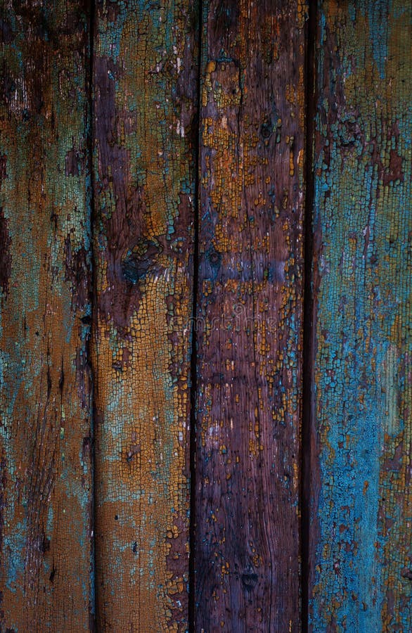 Old Board with Irradiated Paint Stock Image - Image of construction ...