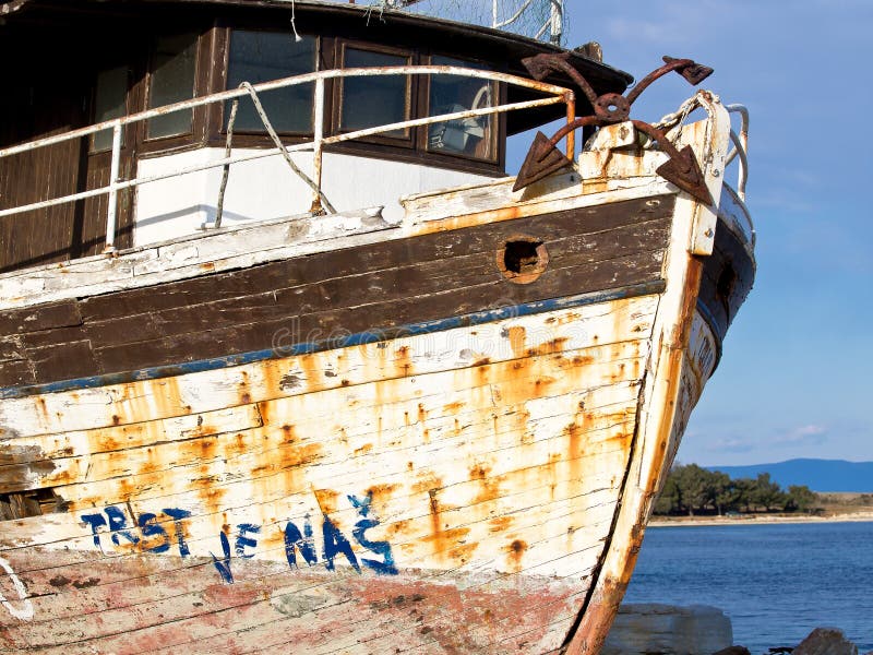 Old boat stock image. Image of boat, cottage, commercial - 23384719