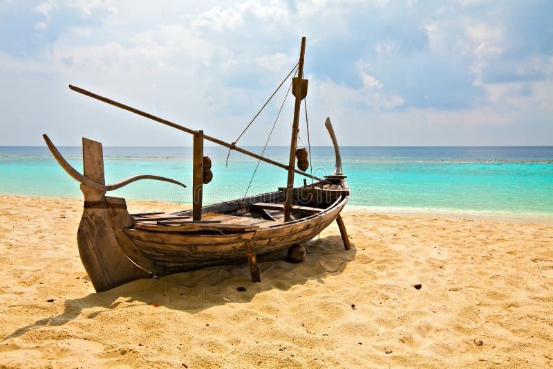 Old boat stock image. Image of swimming, travel, beach - 24402787