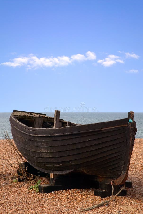Old boat stock image. Image of timber, coast, weathered - 2899025