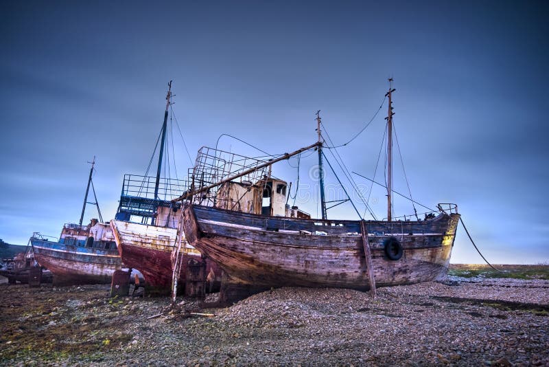 Old boats stock image. Image of blue, landscape, fisherman - 12669547