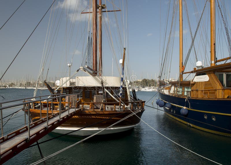 Old boats on dock stock photo. Image of coast, sail, travel - 49861334