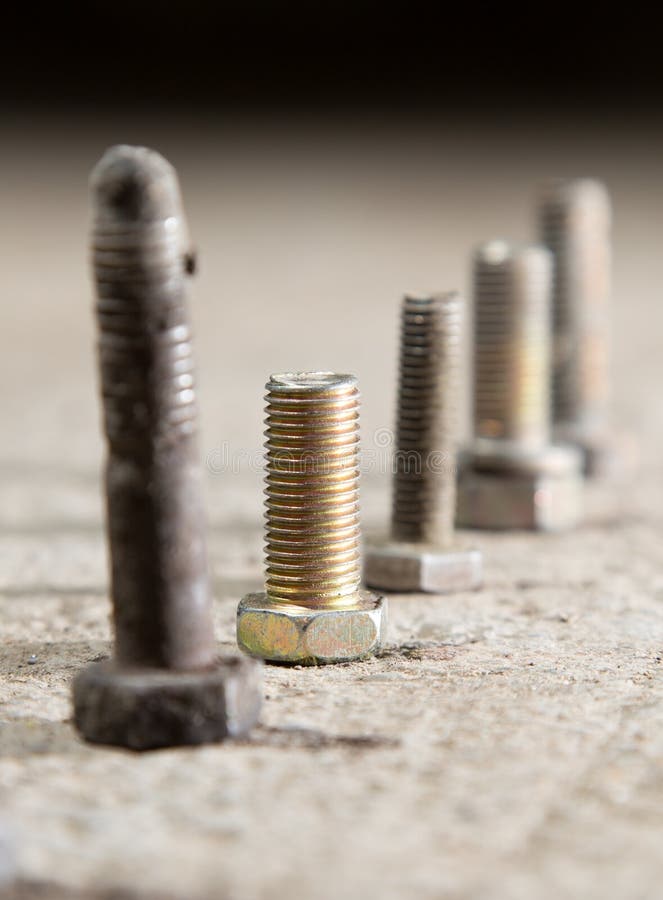 Old bolts stock image. Image of bolt, rust, corrosion - 95210449