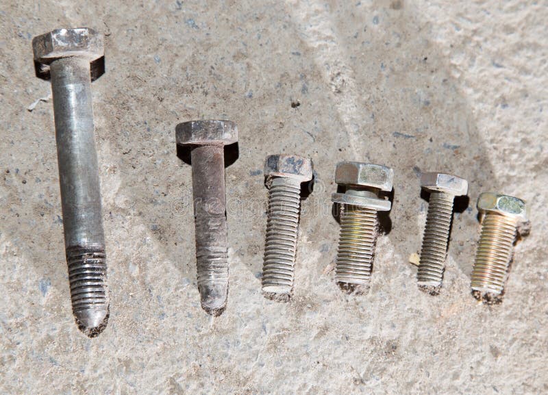 Old bolts stock photo. Image of scene, rough, grunge - 108562108