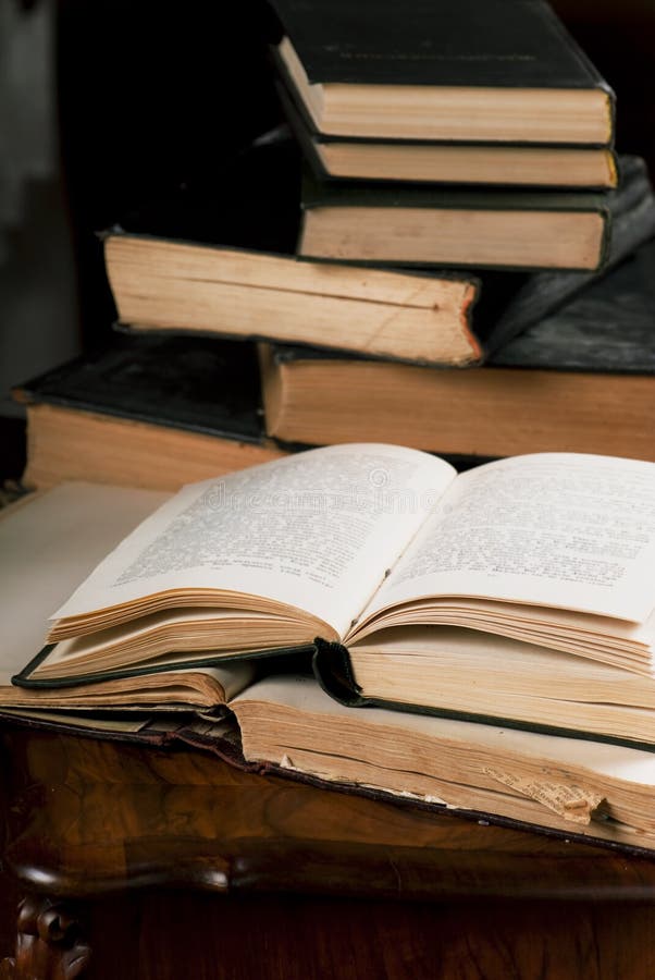 Old books with copy space stock photo. Image of gilded - 33433708