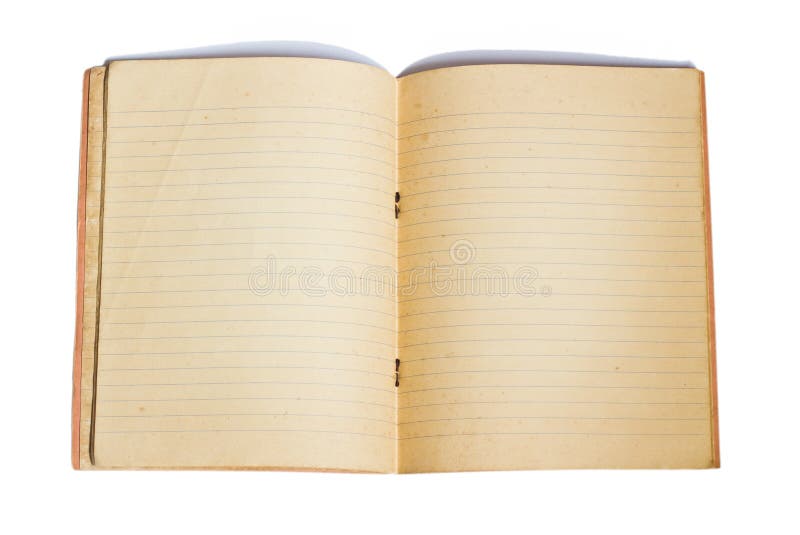 Old notebook stock photo. Image of note, notebook, stained - 10305792