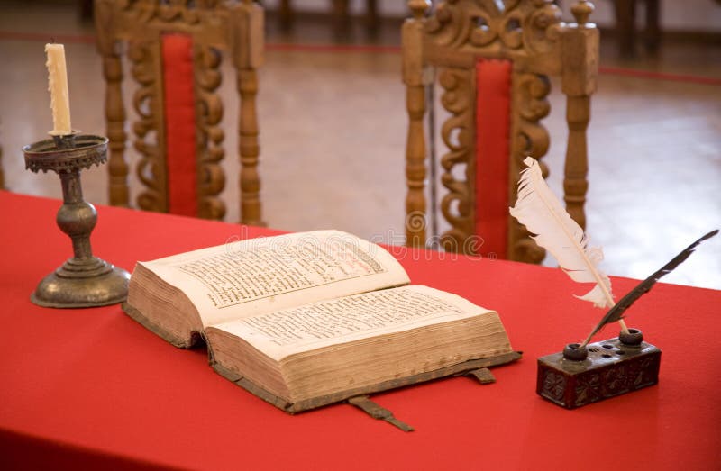 Old Book stock photo. Image of antique, parchment, hardcover - 4551614
