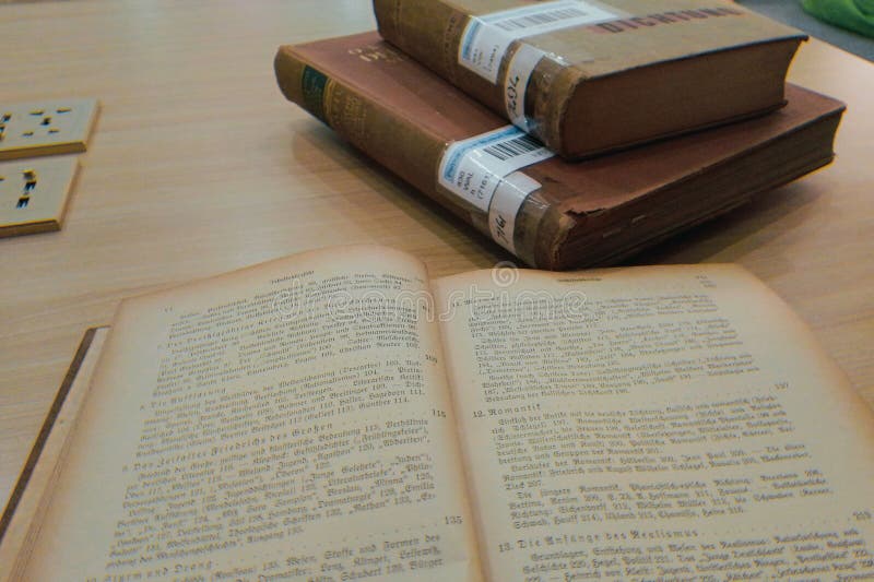 Old Book Ancient Library Sonobudoyo Editorial Stock Photo - Image of ...