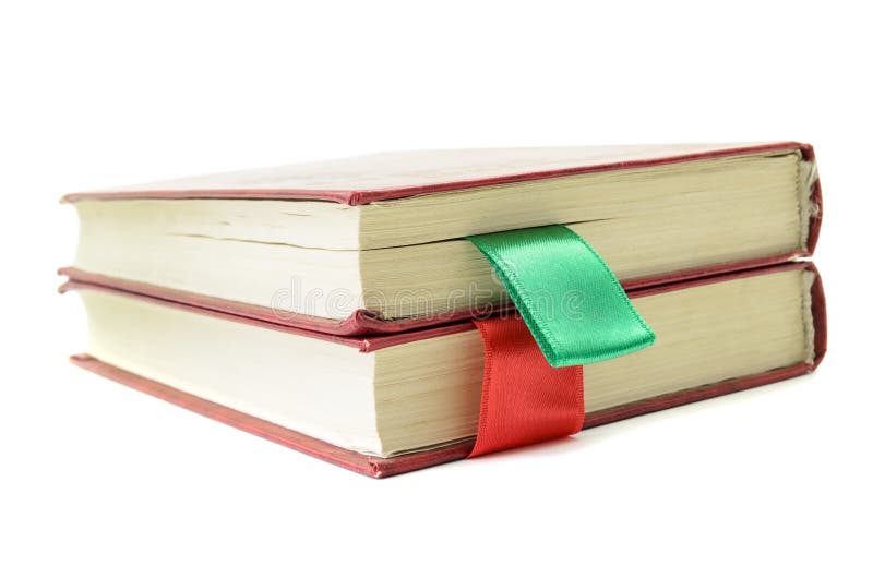 Old book with bookmarks stock image. Image of closed - 32102341