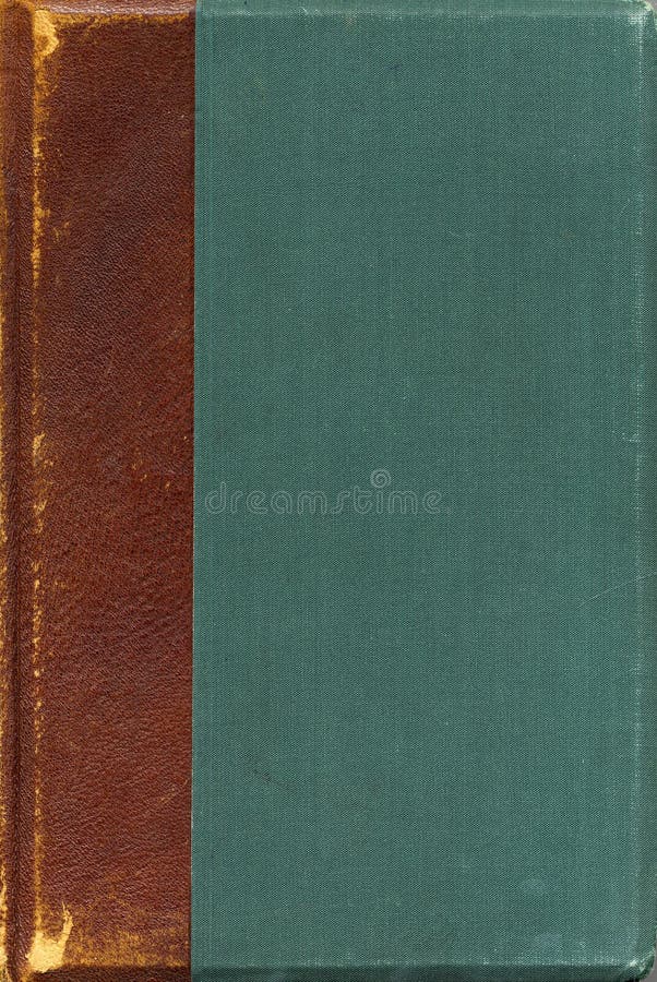 Old Book Cover. Rough Canvas Surface Stock Photo - Image of aged ...