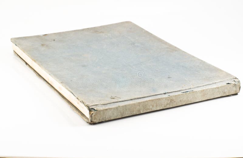 Old book isolated stock image. Image of clean, grey, background - 17489293