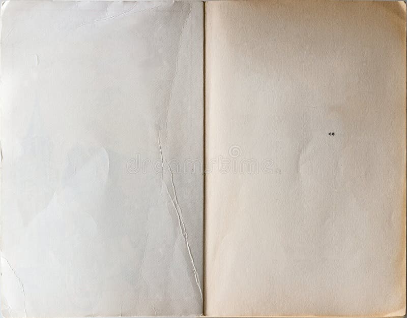 Old Book Opened To the First Page. Stock Photo - Image of showing ...