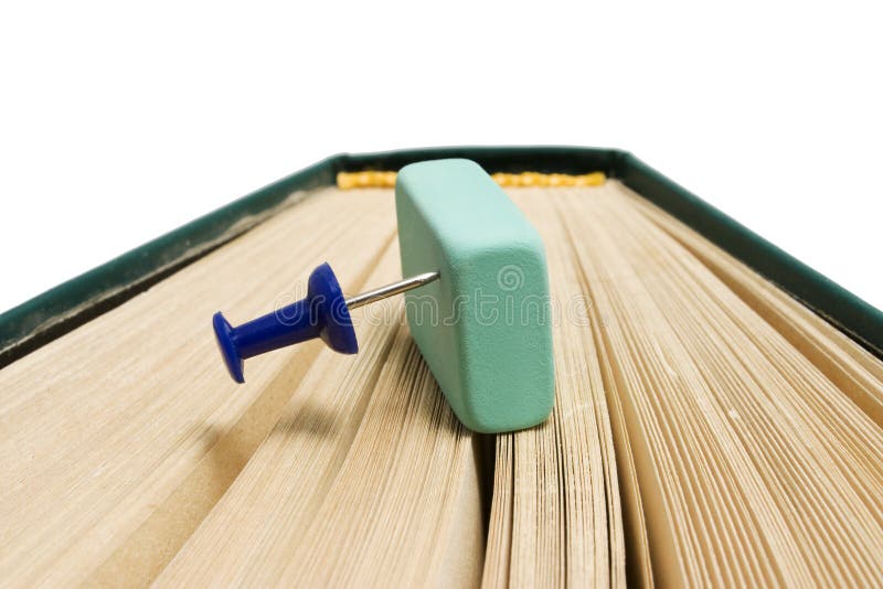 Old book and rubber stock photo. Image of eraser, reading - 11683780