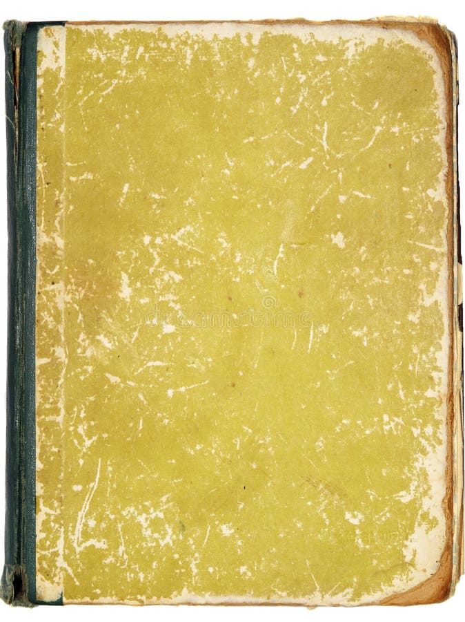 Old book`s blank cover stock photo. Image of book, damaged - 7988676