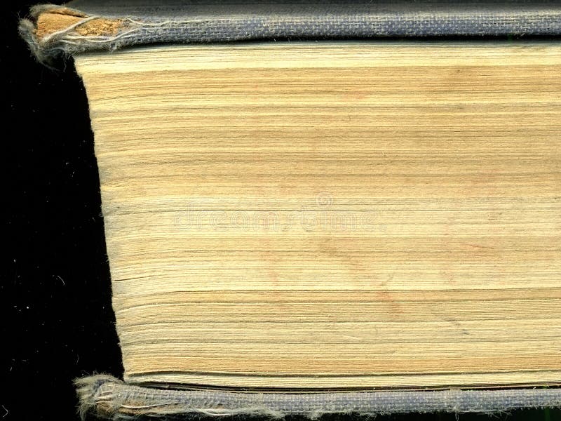 Old Book. Sheets of an Old Book. Macro Stock Photo - Image of texture ...