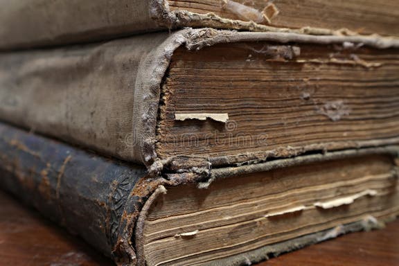Old Book. Sheets of an Old Book. Macro Stock Photo - Image of retro ...