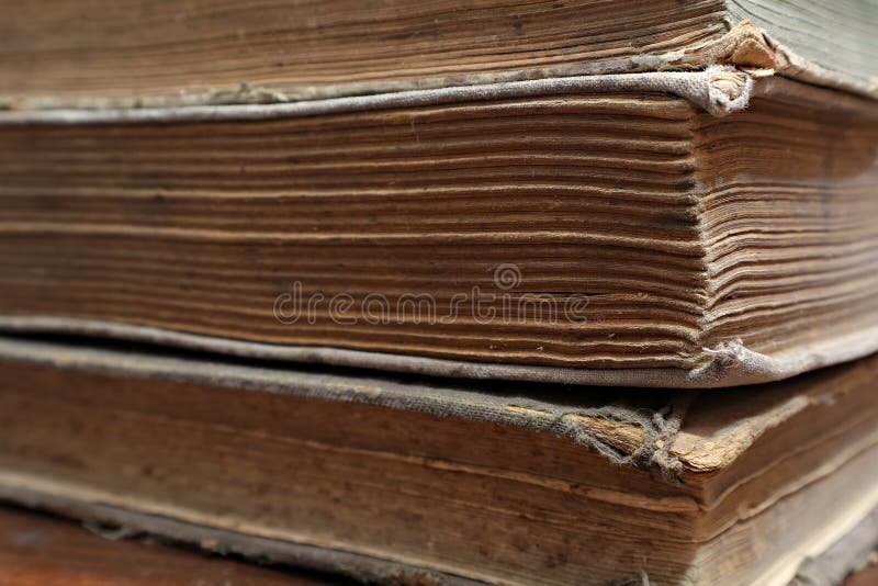 Old Book. Sheets of an Old Book. Macro Stock Photo - Image of texture ...