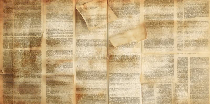 An Old Book with Text Pages, Aged and Torn, Shows the Passage of Time ...