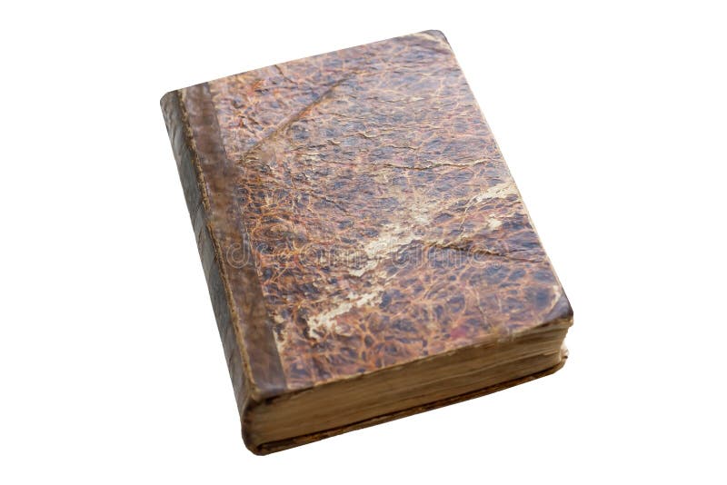 Old Book Vintage Book Cover. Brown Old Book Stock Photo - Image of page ...