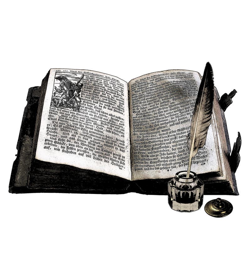 Old book stock illustration. Illustration of illustrations - 55189726