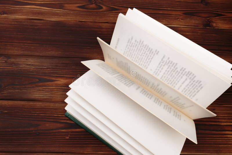 Old Book Wooden Library Desk, Retro Toned Image, Selective Focus Stock ...