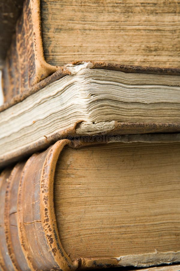 Pages in old book stock image. Image of detailed, deteriorates - 5150251
