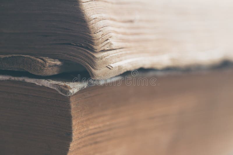Old Books Close Up with Copy Space Stock Image - Image of literature ...