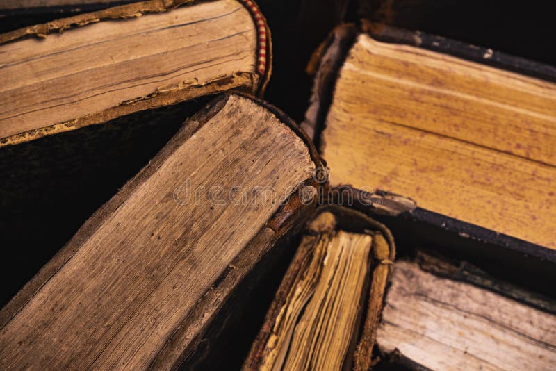 Old Books, Collection of Ancient Stock Image - Image of history, book ...