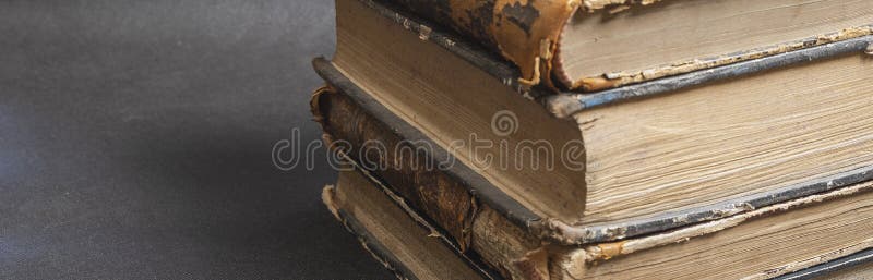 Old Books, Collection of Ancient Stock Image - Image of grunge ...