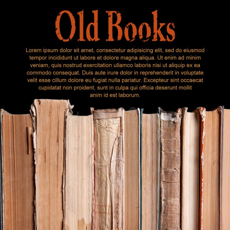 Stack Old Decrepit Books Isolated Stock Photos - Free & Royalty-Free ...
