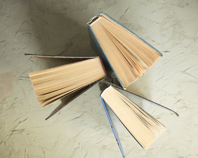 Old Books on a Gray Background Stock Photo - Image of stain, stamp ...