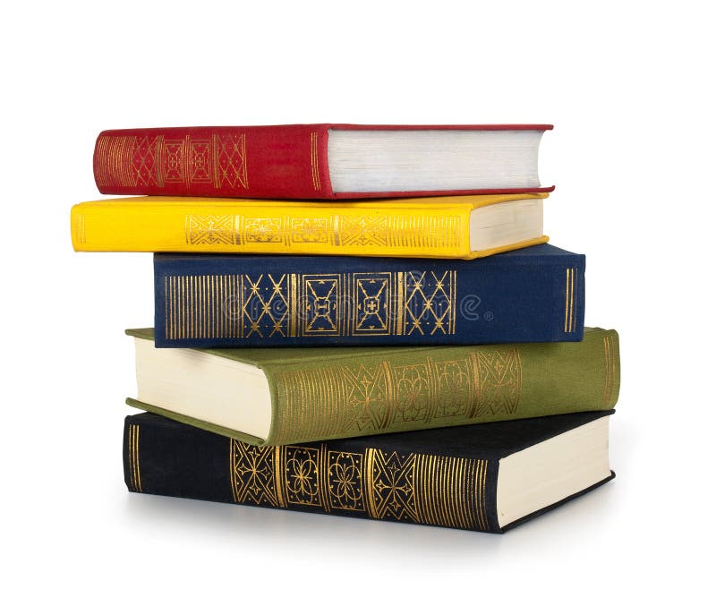 Old book backs isolated stock image. Image of blue, dirty - 29620755