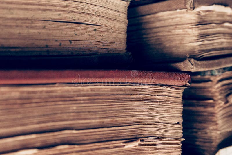 Old books in a library stock image. Image of literature - 222545855