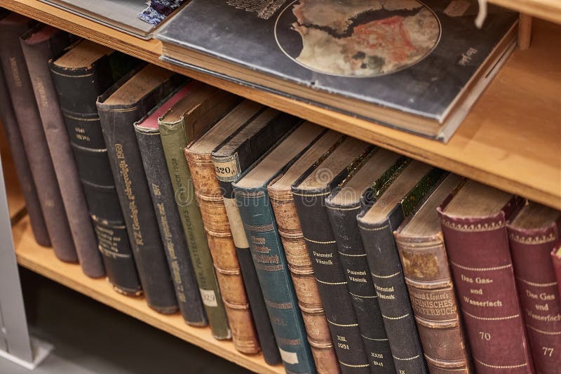 Old books in a library editorial stock image. Image of academic - 346623689