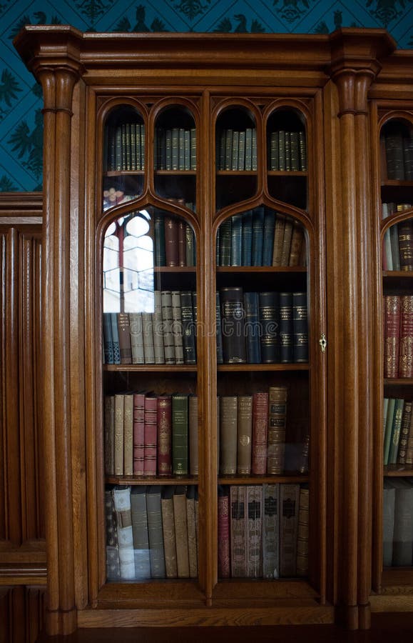Old library books for a window - foodsnery